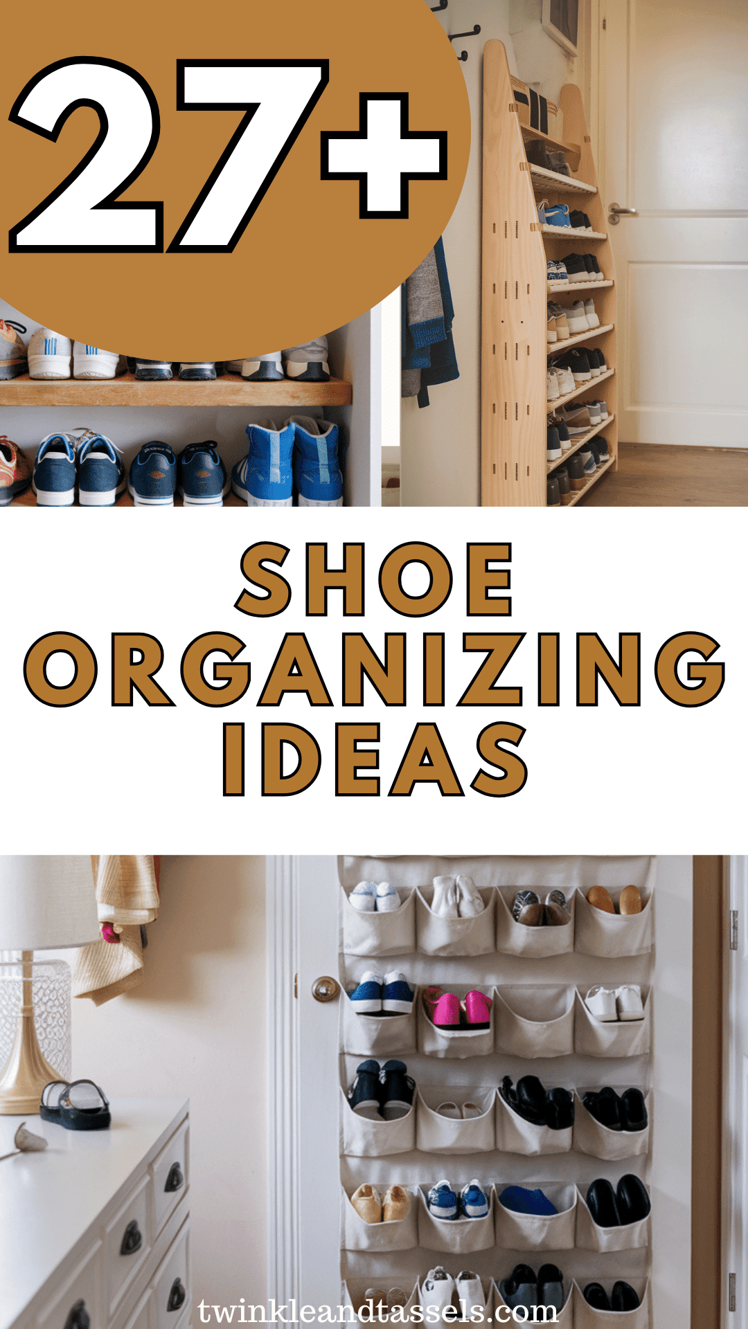 27 Genius Shoe Storage Ideas for Small Spaces - Twinkle and Tassels